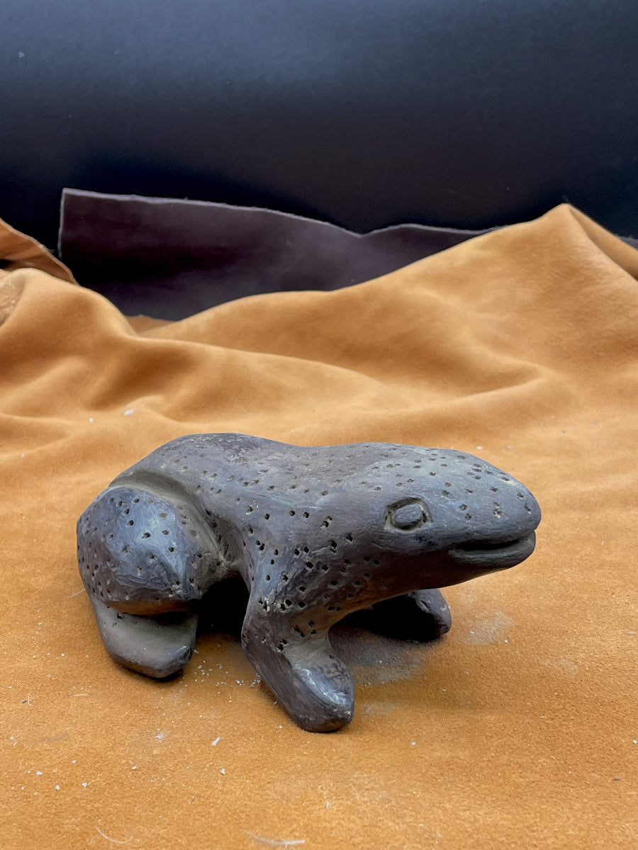Frog Effigy by Tony Bouler Jr – Catawba Cultural Preservation Project