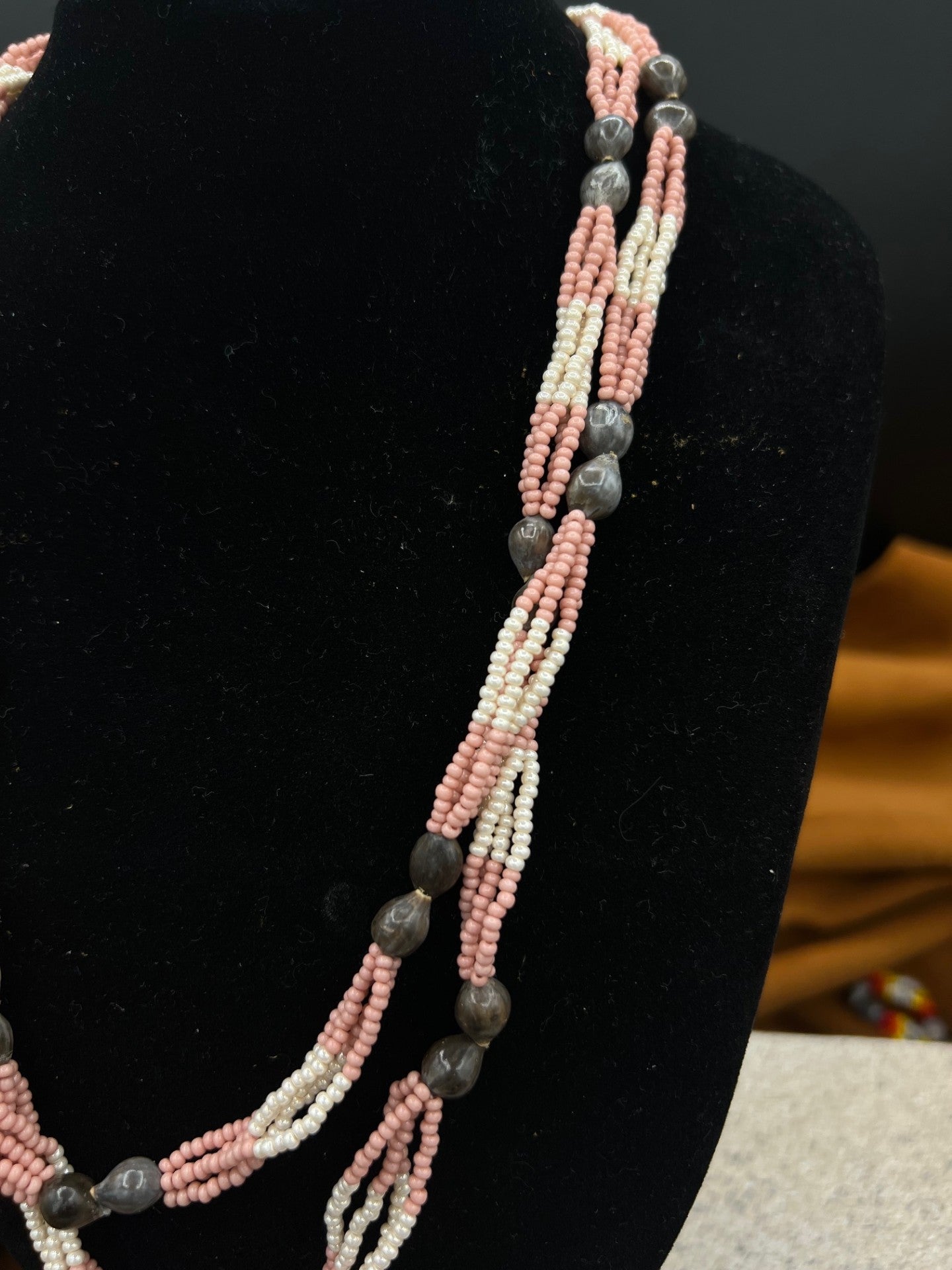 Corn Bead Necklaces by Jessica Sweet – Catawba Cultural Preservation ...