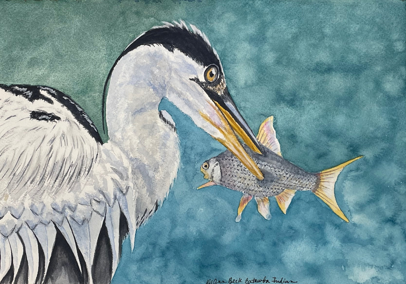 Medium Watercolor Paintings by DeAnn Beck – Catawba Cultural ...