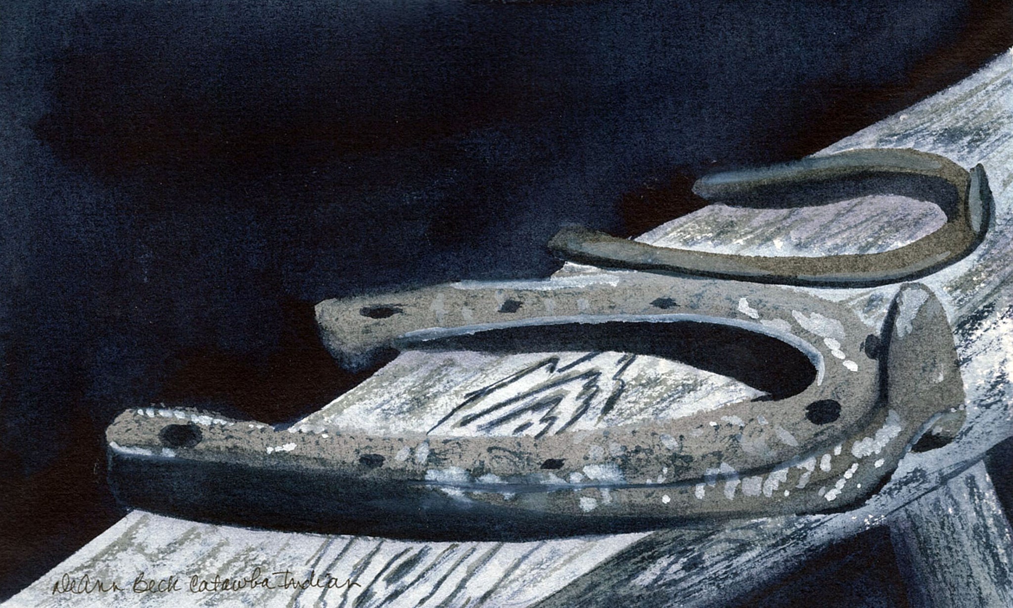 Small Watercolor Paintings by DeAnn Beck – Catawba Cultural ...
