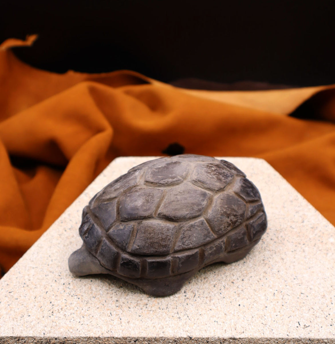 Turtle Effigy by Tony Bouler Jr. – Catawba Cultural Preservation Project