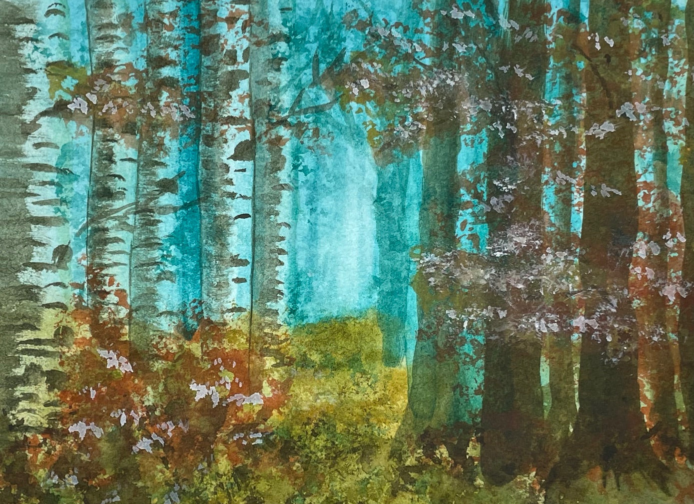 Small Watercolor Paintings by DeAnn Beck – Catawba Cultural ...