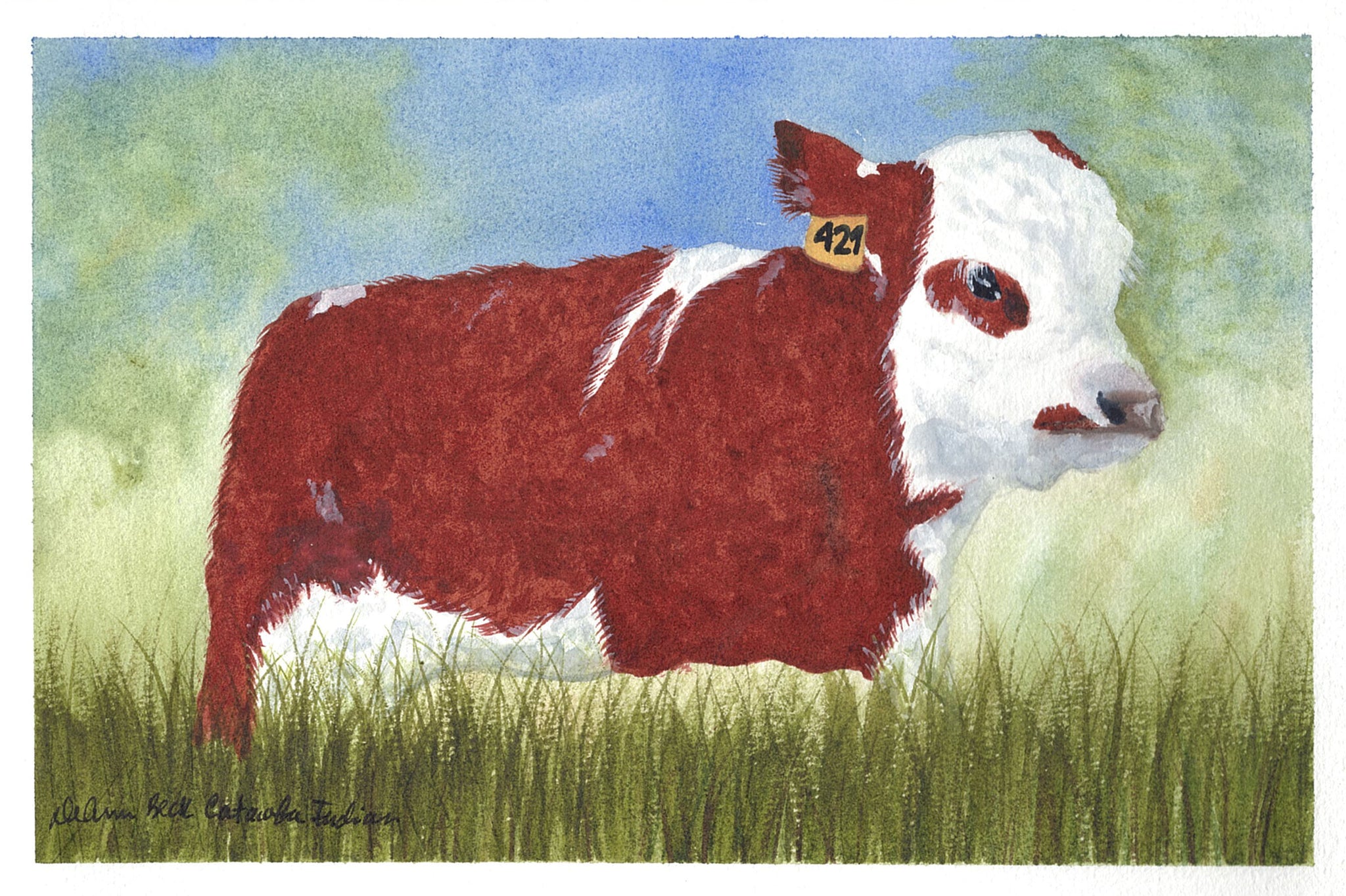 Small Watercolor Paintings by DeAnn Beck – Catawba Cultural ...
