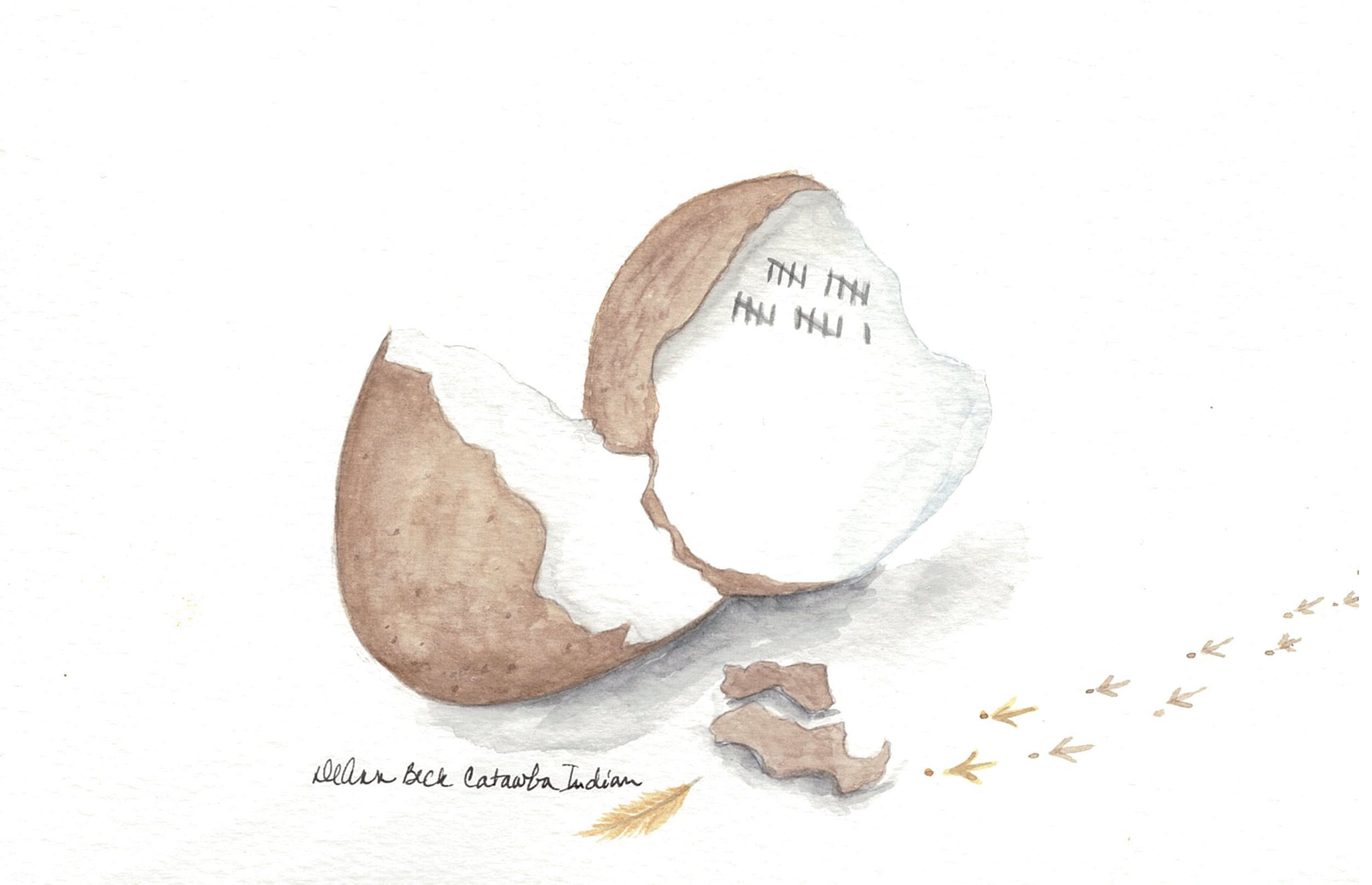 Small Watercolor Paintings by DeAnn Beck – Catawba Cultural ...