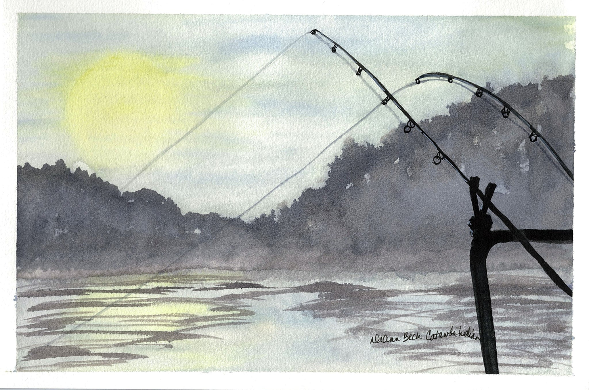 Small Watercolor Paintings by DeAnn Beck – Catawba Cultural ...