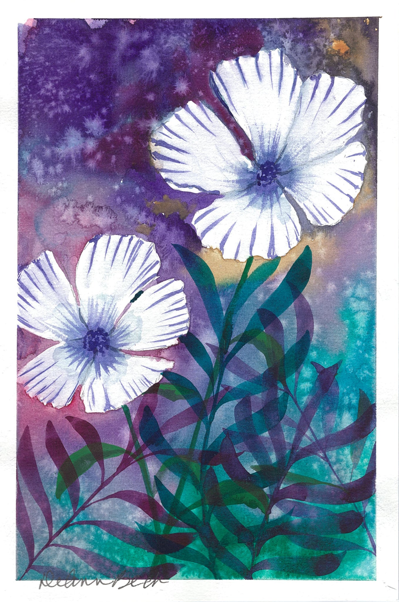 Small Watercolor Paintings by DeAnn Beck – Catawba Cultural ...