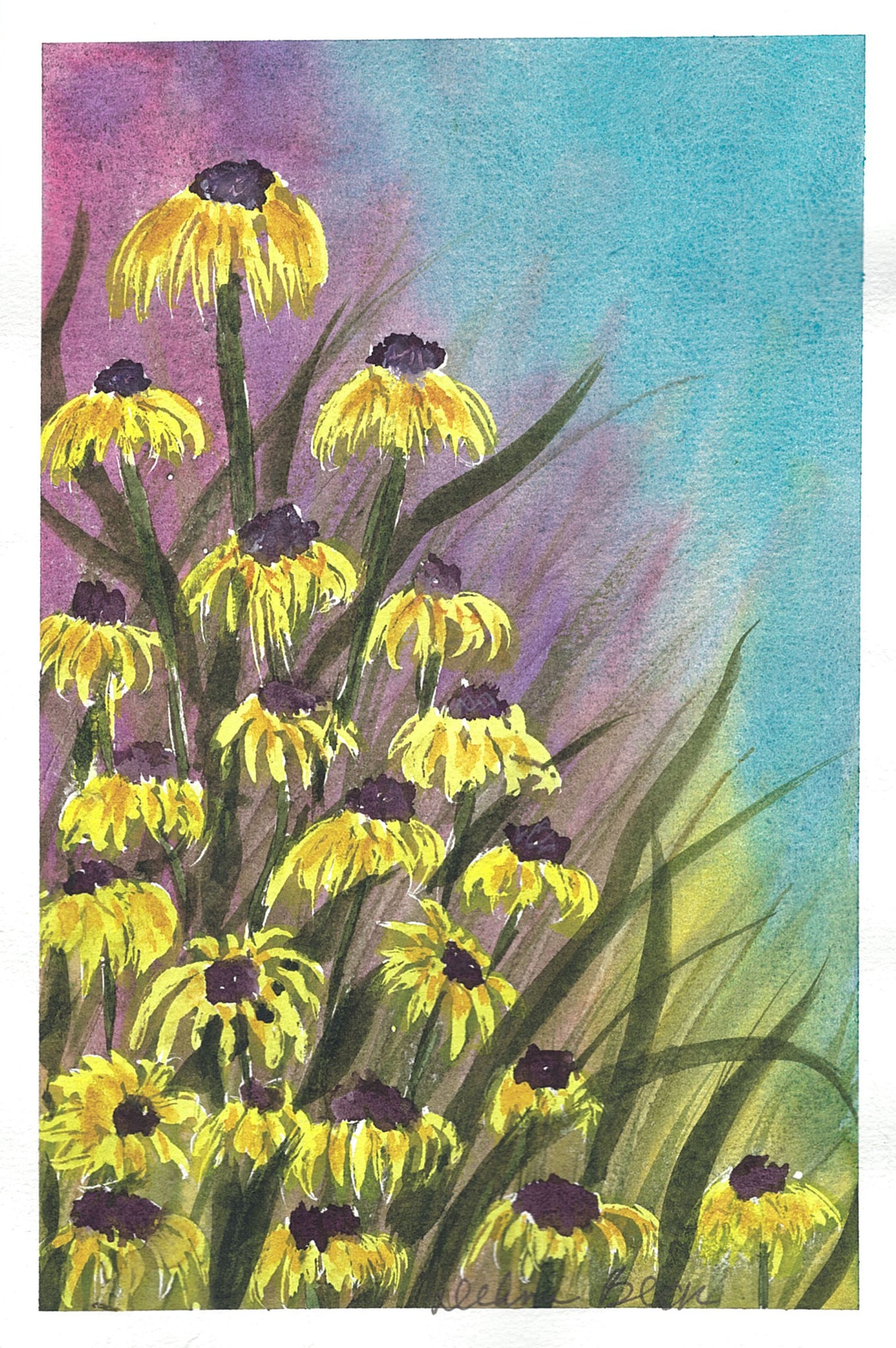 Small Watercolor Paintings by DeAnn Beck – Catawba Cultural ...