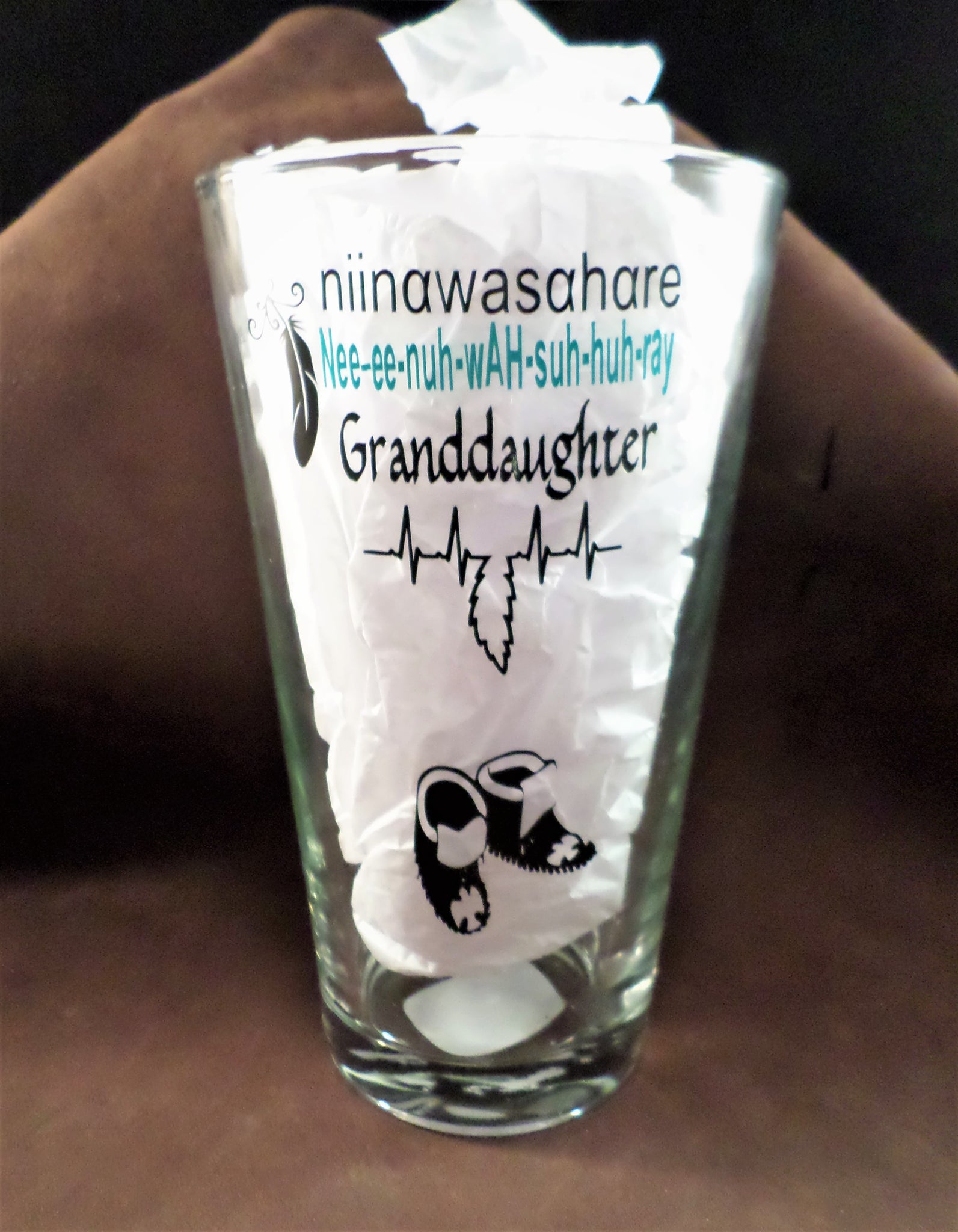 Catawba Language Drinking Glasses – Catawba Cultural Preservation Project